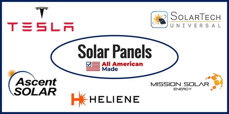 10 American Made Solar Panels (2023 Manufactures List) - All American Made