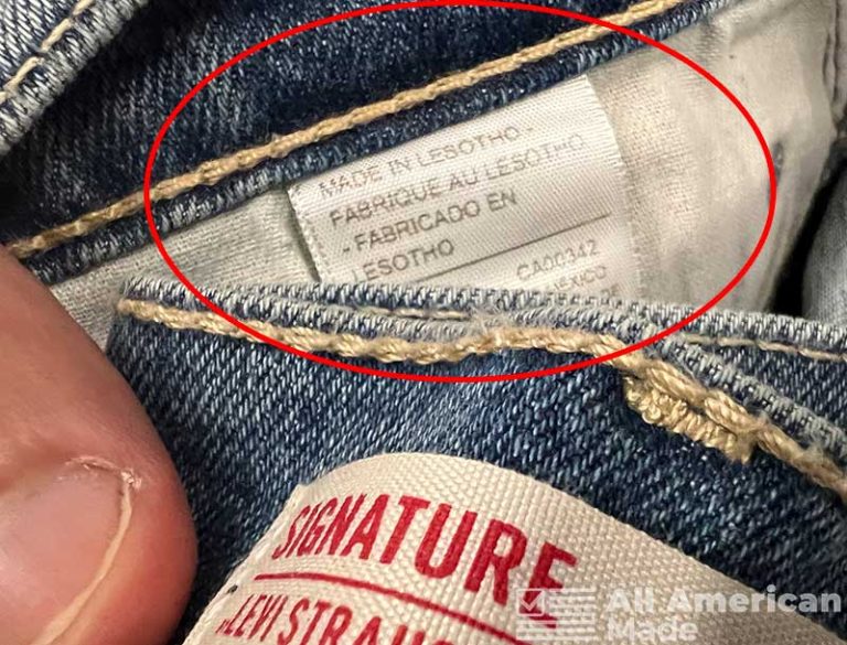 Where Are Levi Jeans Made? (2024 Overview With Photos) - All American Made