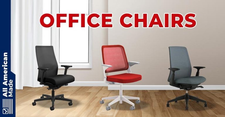 14 Best Office Chairs Made in the USA (2026 List) - All American Made