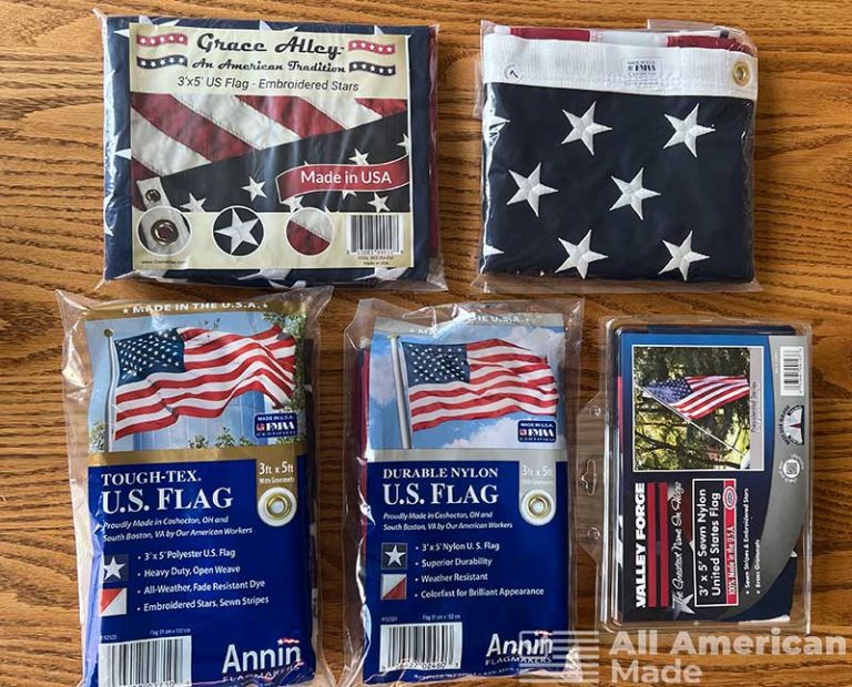 13 Best American Flags Made in USA (2024 List) - All American Made
