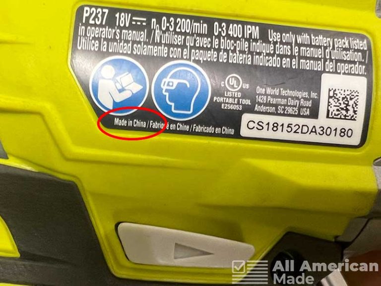Where Are Ryobi Tools Made? 2025 Overview - All American Made